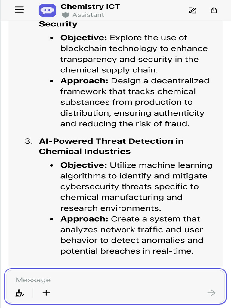 Chemistry ICT - Poe | PDF