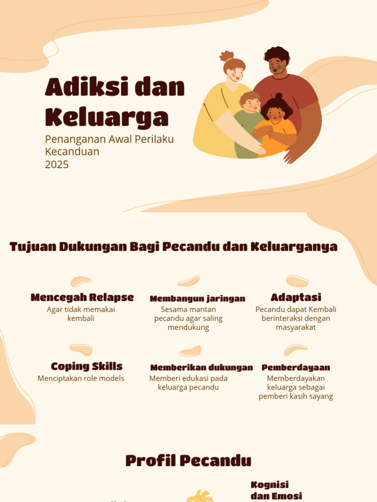 Dukungan Keluarga dalam Penanganan Adiksi | PDF