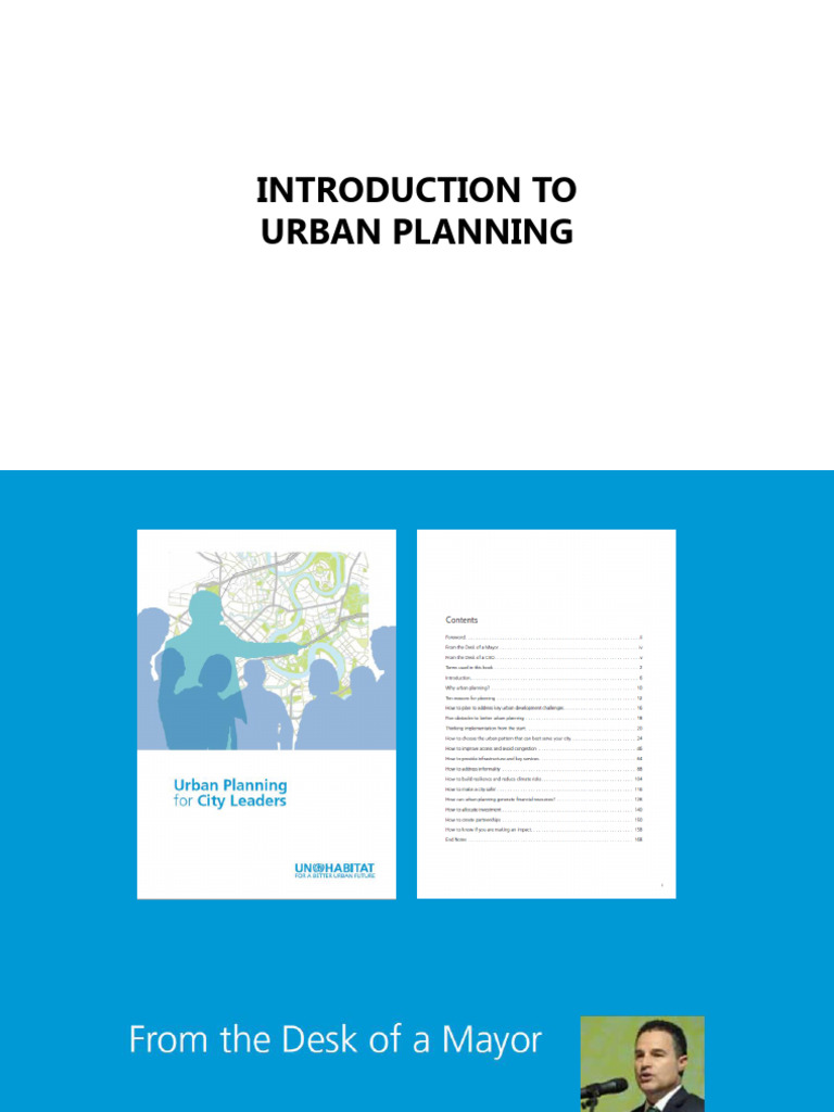 Intro To Urban Planning0 | PDF