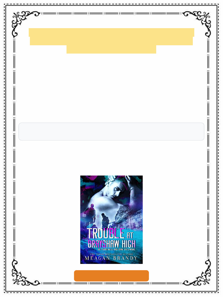 Trouble at Brayshaw High (Brayshaw #2) 1st Edition Meagan Brandy eBook ...