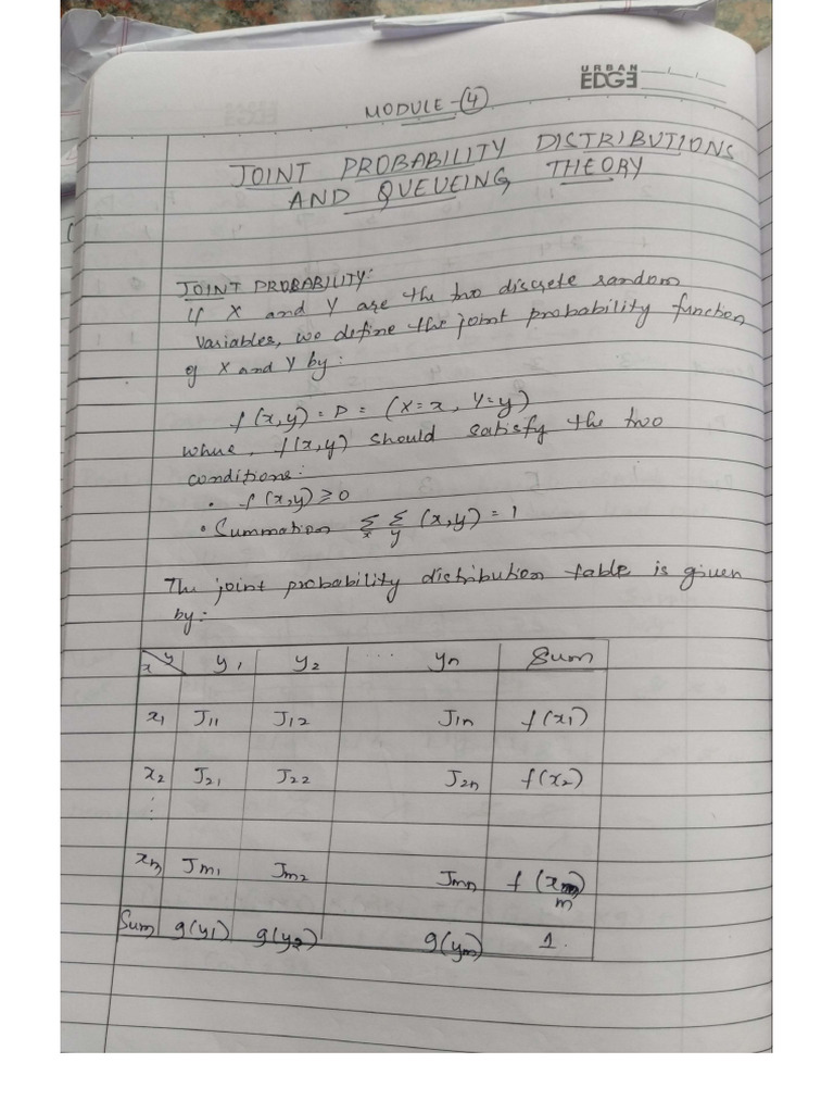 Joint Notes | PDF