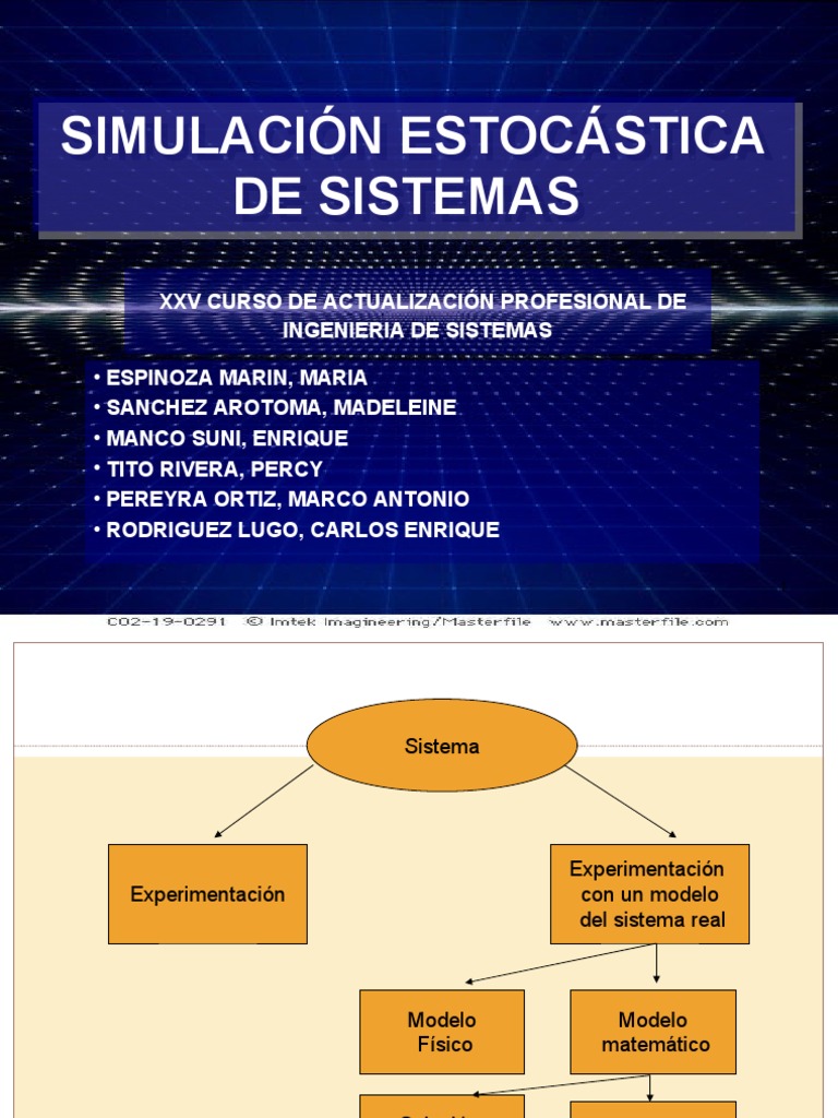 Simulacion Estocastica | Estocástico | Simulación