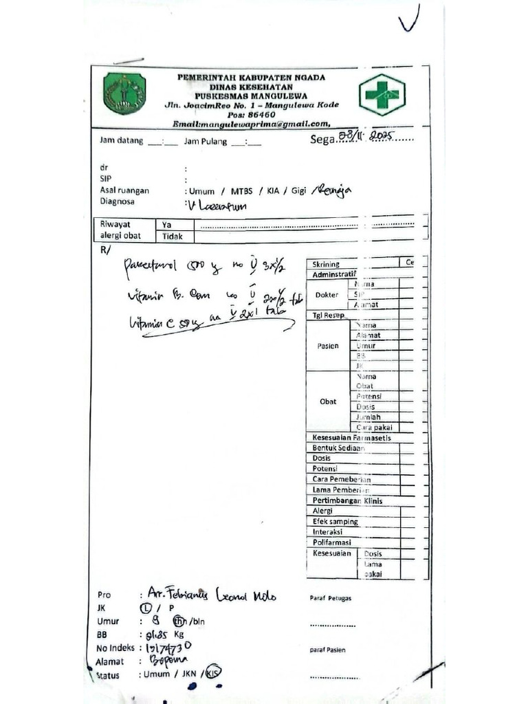 Telaah Resep - November | PDF