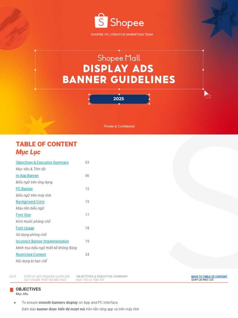 Quy Chuẩn Thiết Kế Banner Shopee | PDF
