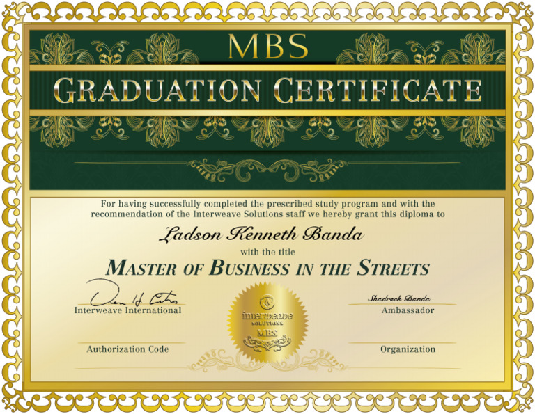 Certificate List Mbs | PDF