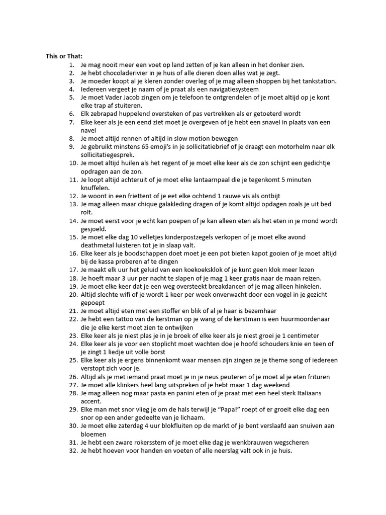 This or That | PDF