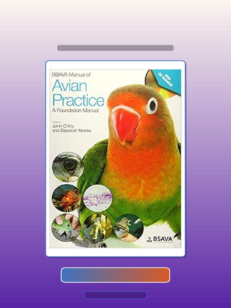 Test Bank For BSAVA Manual of Avian Practice A Foundation Manual by ...
