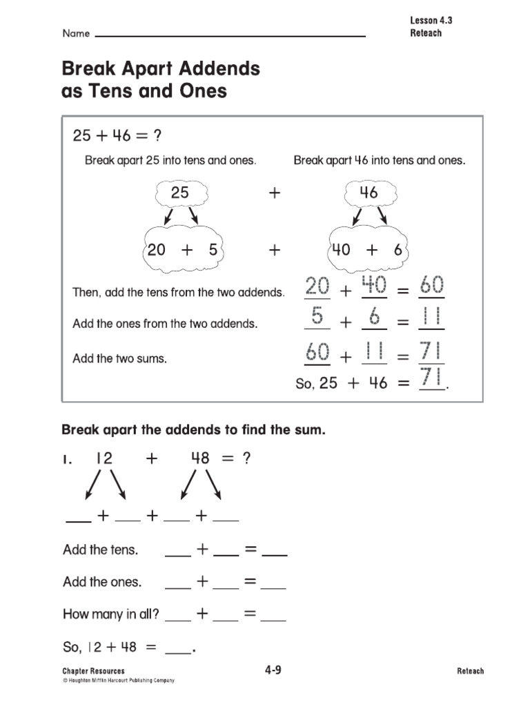 Enrich and Reteach Worksheets | PDF
