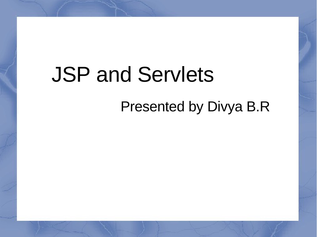 JSP and Servlets | PDF