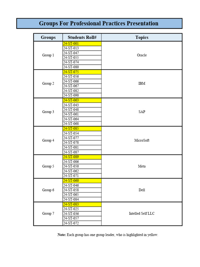 Professional Practice Groups Overview | PDF