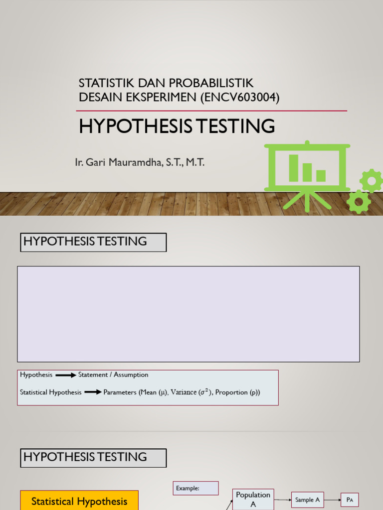 Lecture 910 GMA Hypothesis Testing | PDF | P Value | Statistical ...