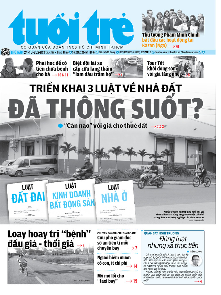 Bao Tuoi Tre 24-10-2024 | PDF