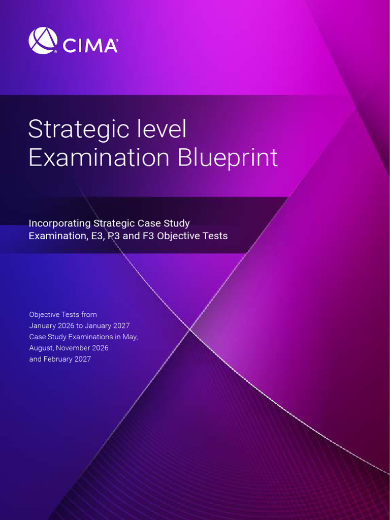 Strategic Level Exam Blueprint 2026-2027 | PDF