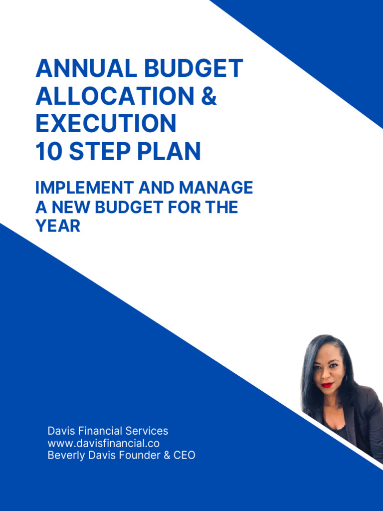 10-Step Annual Budget Execution Guide | PDF | Budget | Strategic Planning