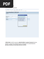 SAP PM Work Center Management Guide | PDF