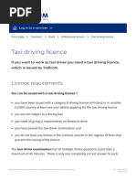 Taxi Driver Knowledge Test Example | PDF | Discrimination | Gender