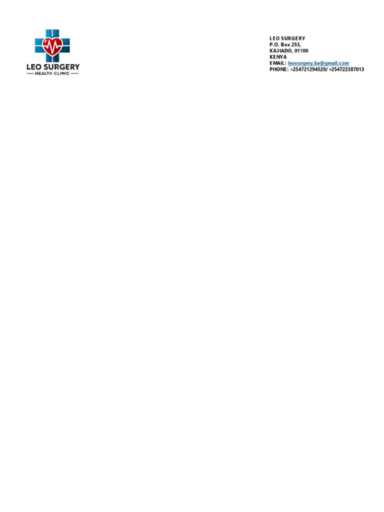 Leo Surgery | PDF