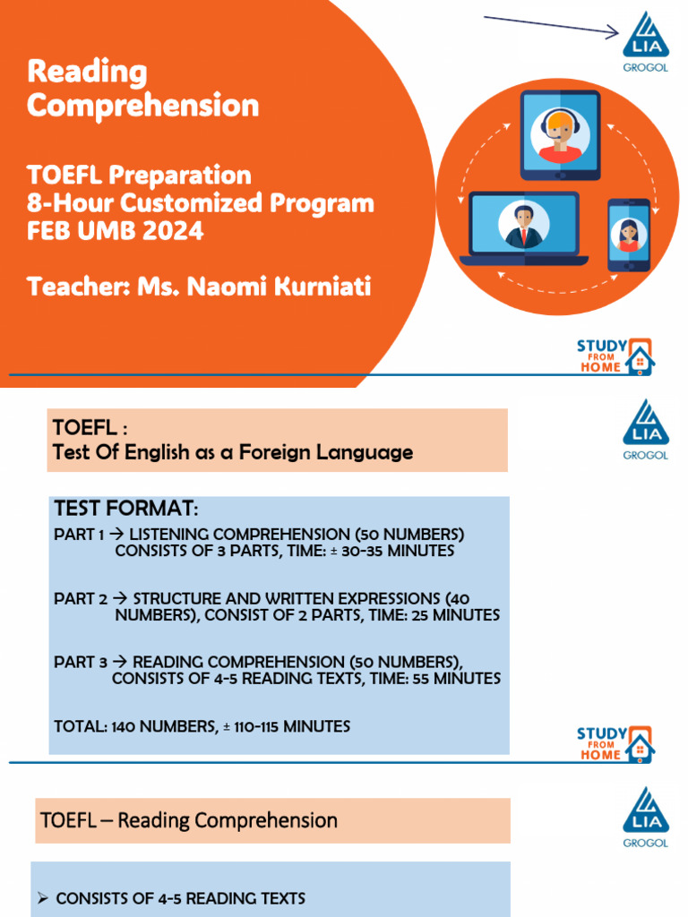 TOEFL-Reading Comprehension (Session 3) | PDF | Pronoun | Linguistics
