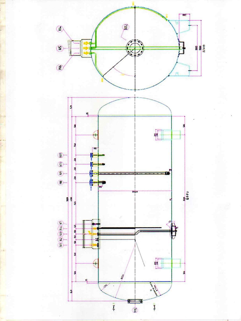 Drawing LPG Tank | PDF