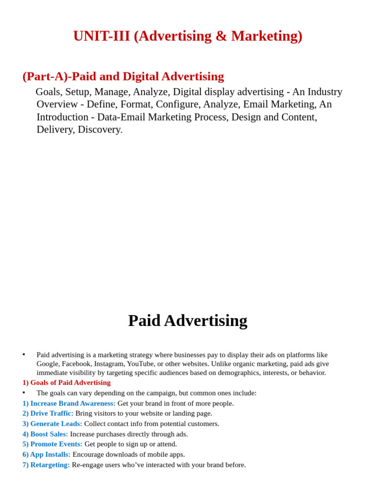 Paid & Digital Advertising Strategies | PDF | Online Advertising ...