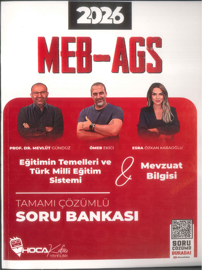 Hoca Kafasi Meb - Ags Eği̇ti̇mi̇n Temelleri̇ Mevzuat SB 2026 | PDF