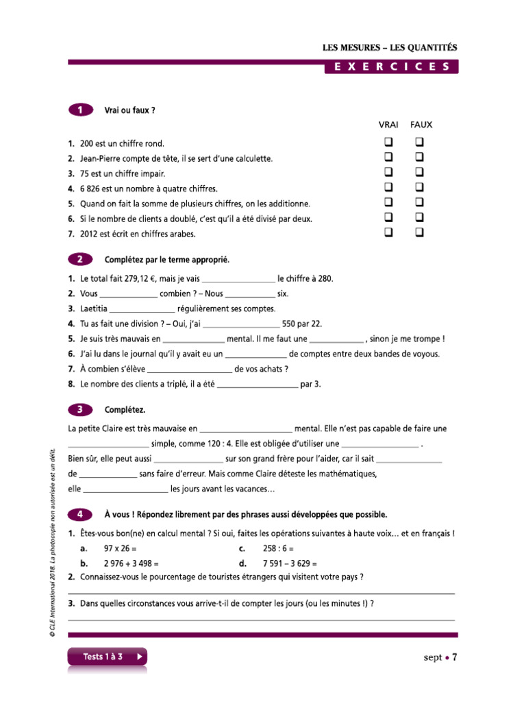 Vocabulaire Progressif Du F b2c1 PDF Free | PDF