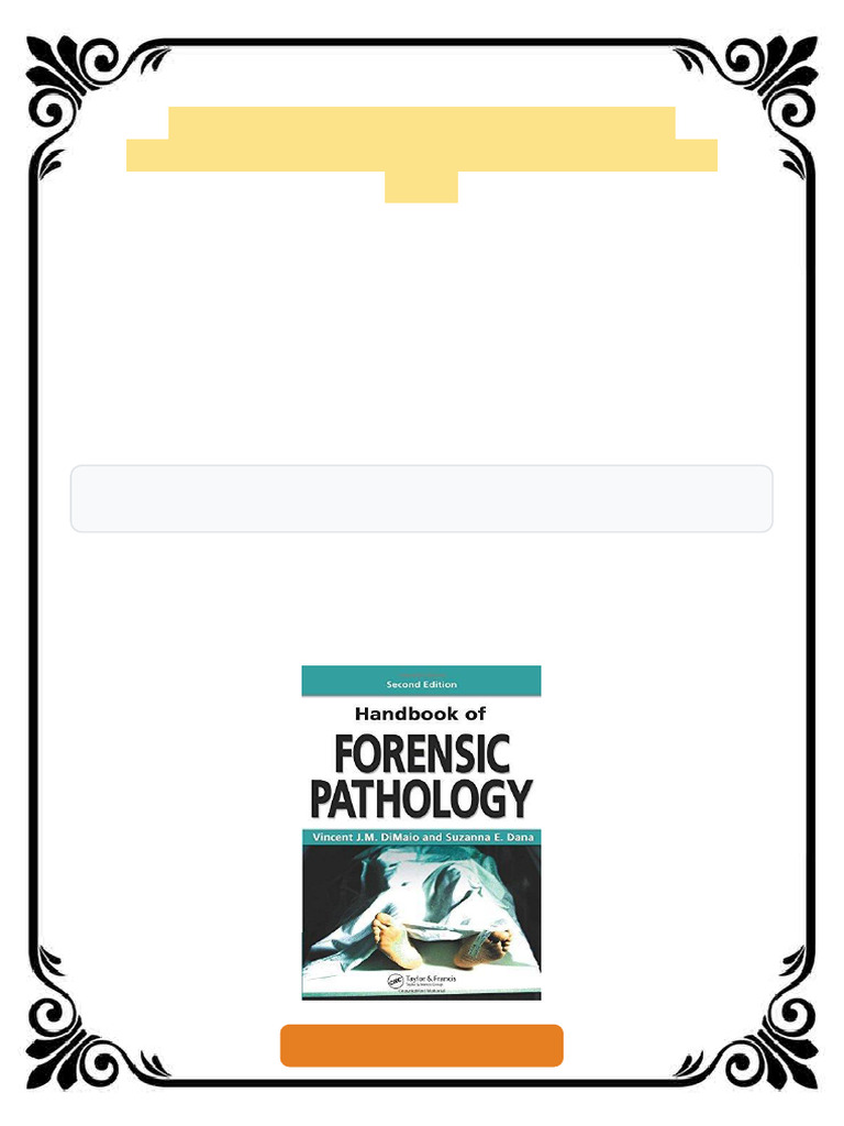 Handbook of Forensic Pathology, Second Edition 2nd ebook formatted ...