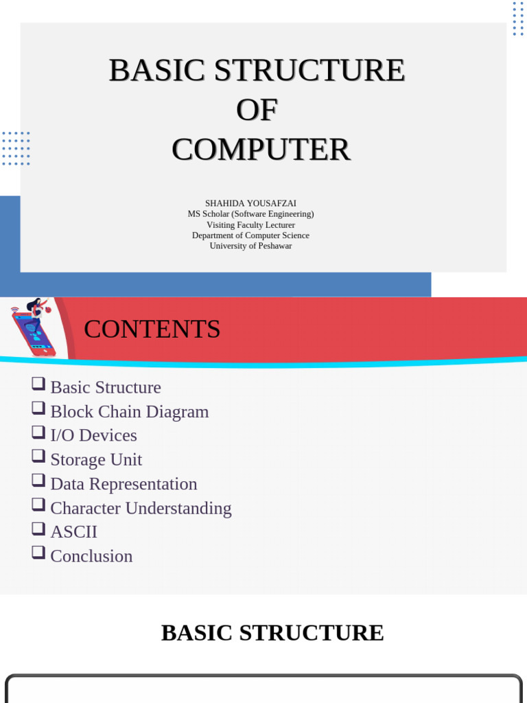 Lec#3 Computer Basic Structure | PDF | Computer Data Storage | Bit