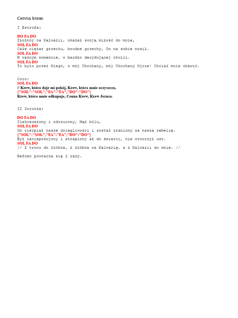 Cenna Krew | PDF