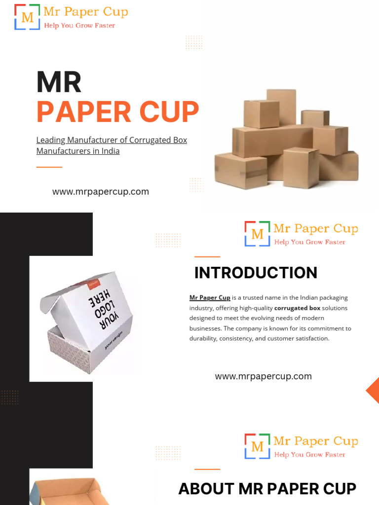 Corrugated Box Solutions in India | PDF