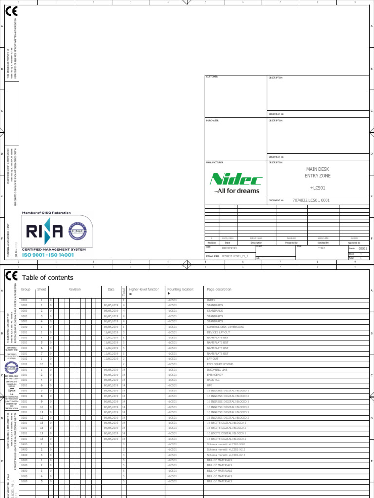 Nidec ASI Plant Documentation Overview | PDF | Mains Electricity ...
