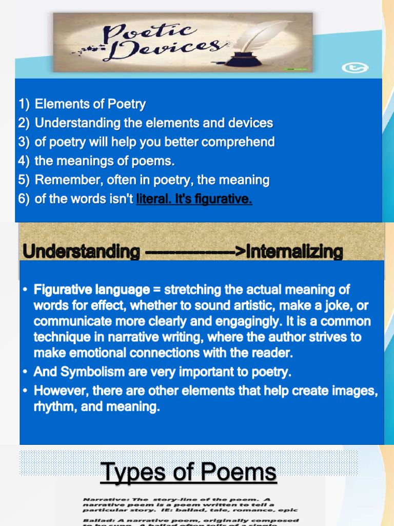 Poetic Device 9th & 10th | PDF
