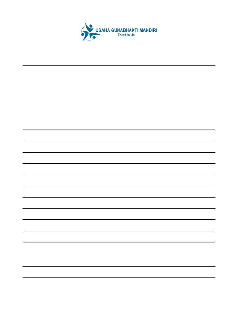Slip Gaji Bulan Juni 2025 PT UGBM | PDF