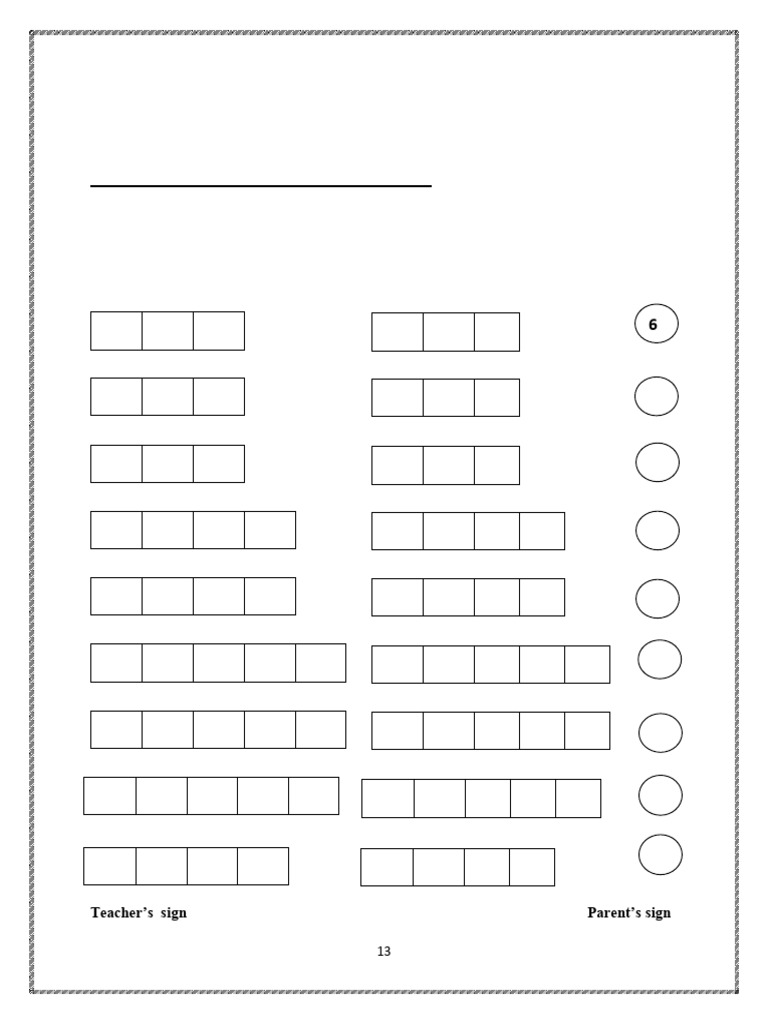 Jumbled Number Spelling Worksheet | PDF