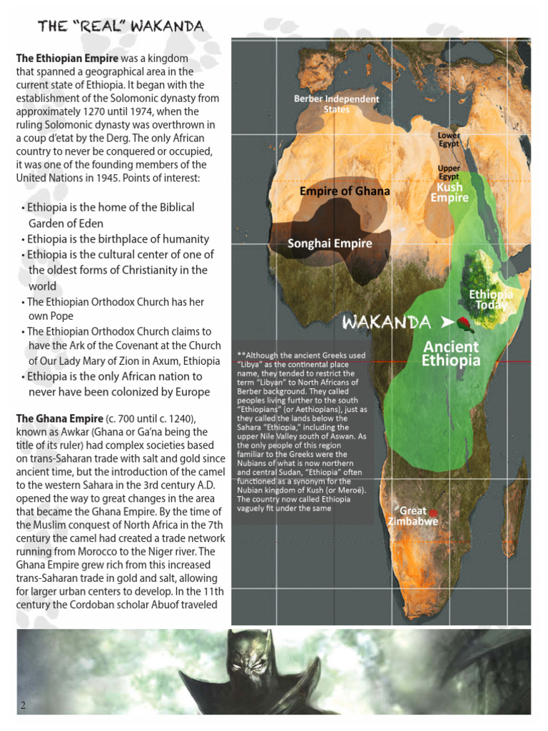 Black Panther + African History | PDF | Africa