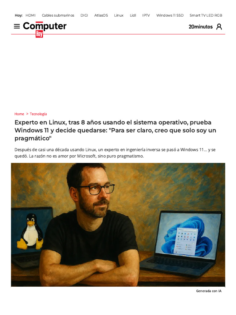 Experto en Linux, Tras 8 Años Usando El Sistema Operativo, Prueba ...