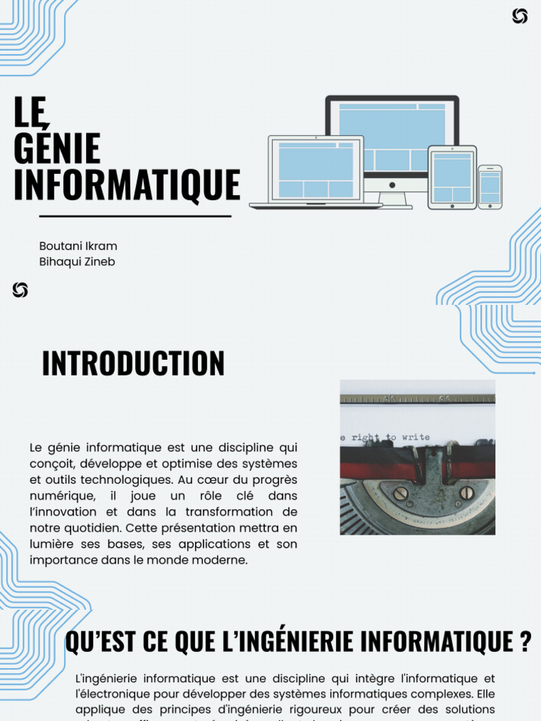 Le Génie Informatique | PDF