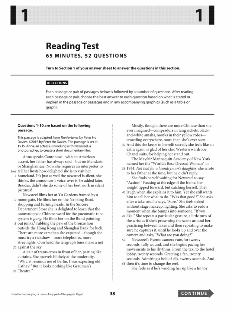 5 Passages For Speed Reading and Comprehension | PDF
