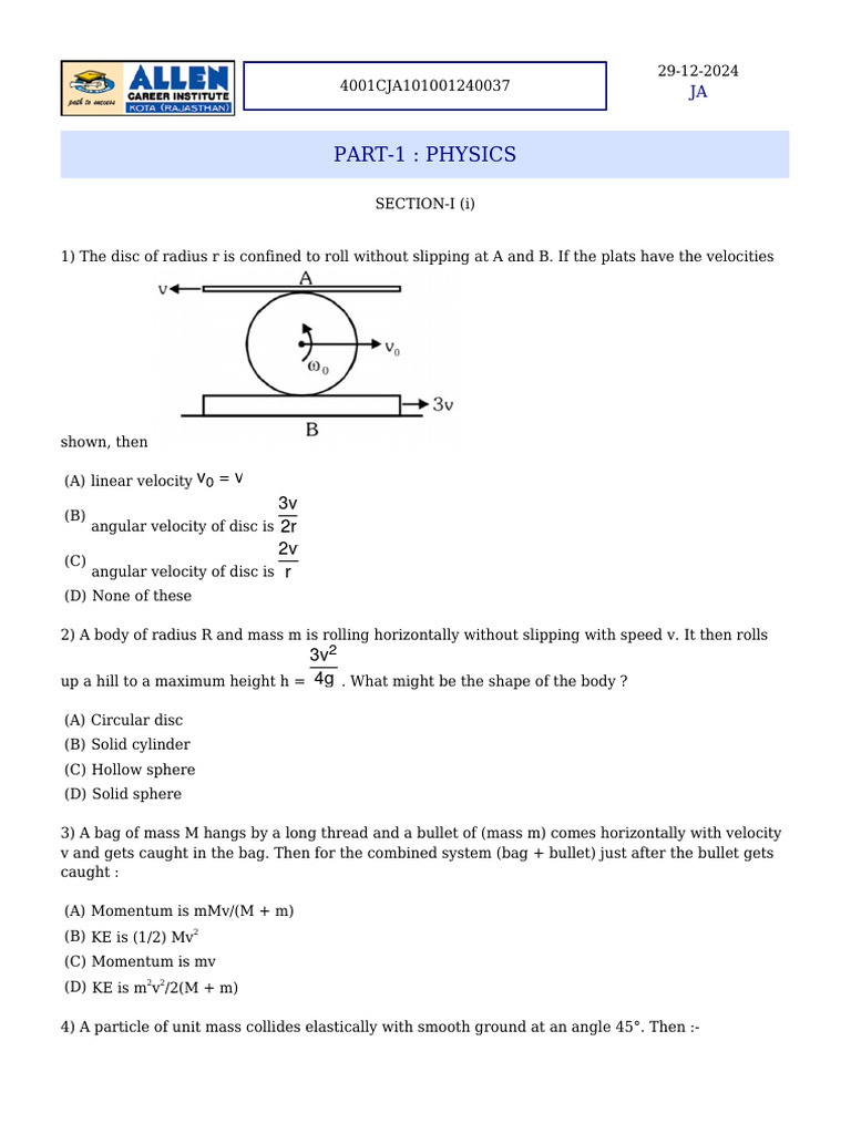 Solution | PDF | Force | Tension (Physics)