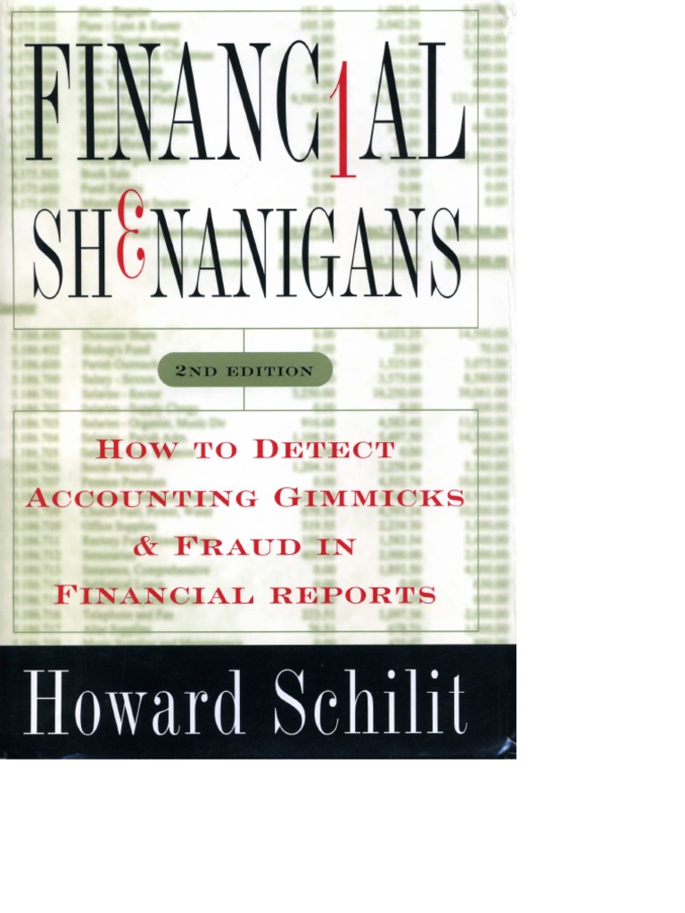 Schilit, Howard - Financial Shenanigans | PDF