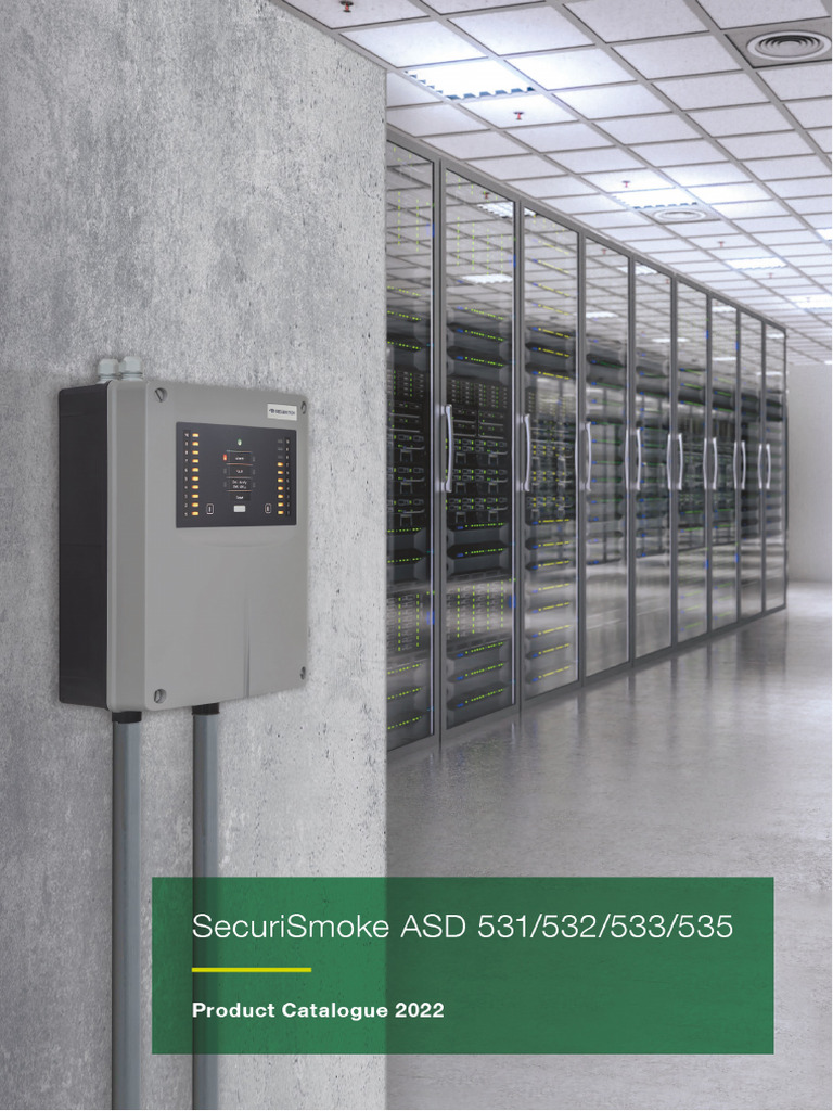 Securiton ASD Smoke Detector Catalogue | PDF | Sensor | Relay
