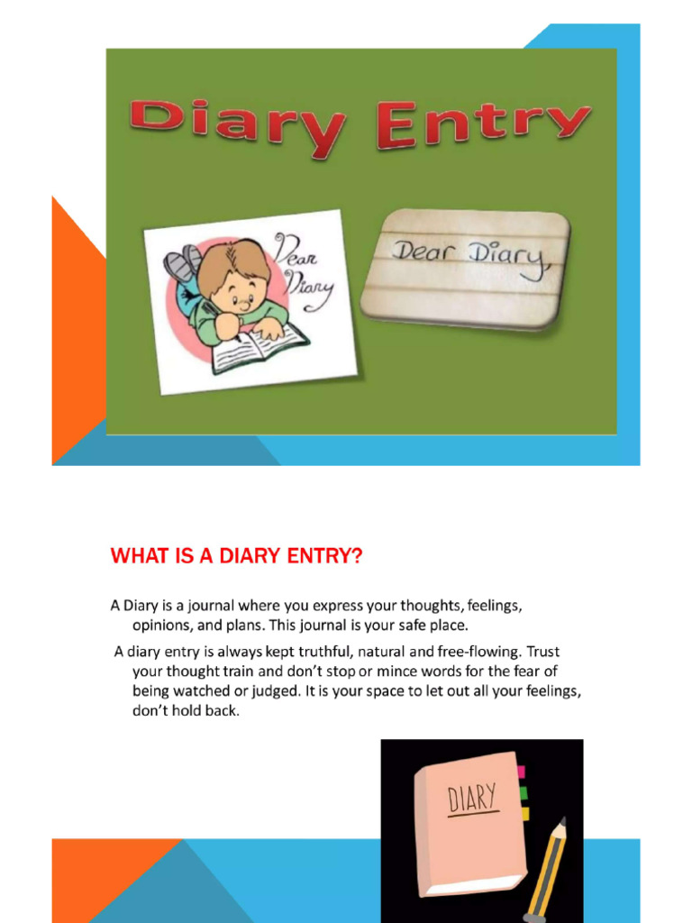 Diary Writing 22 | PDF