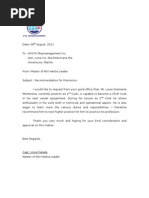 Repatriation Letter | PDF