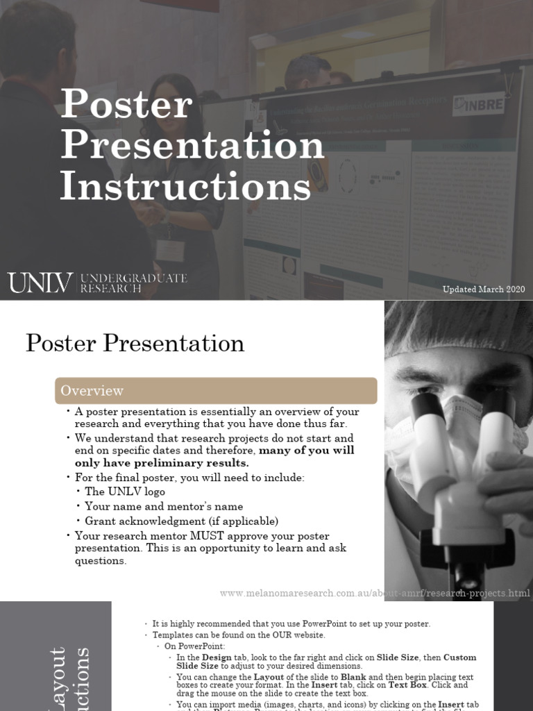 Poster Presentation Guideline | PDF | Page Layout | Typefaces