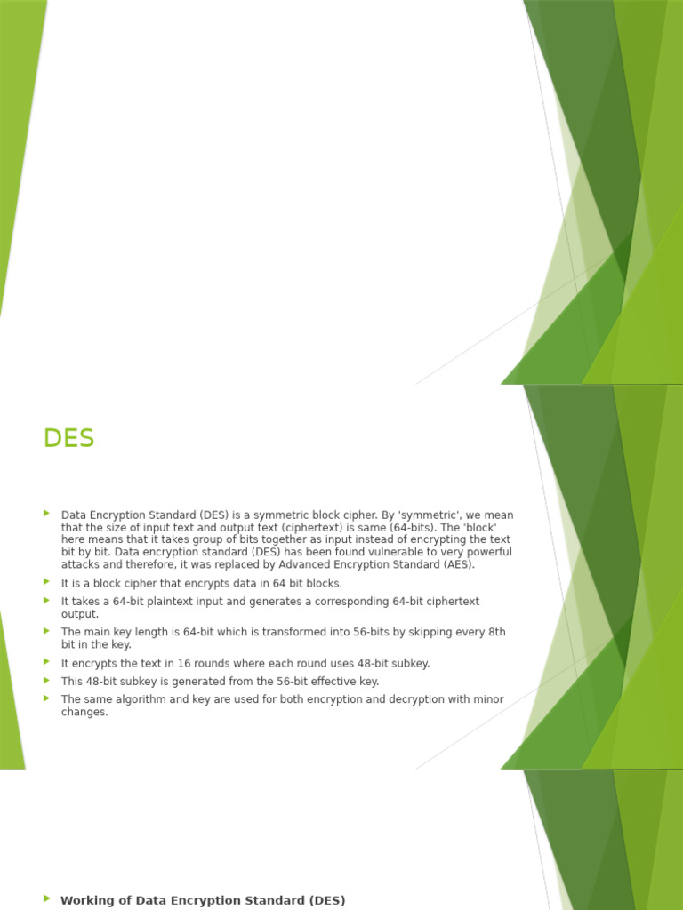 Symmetric Algorithms | PDF | Cyberwarfare | Security