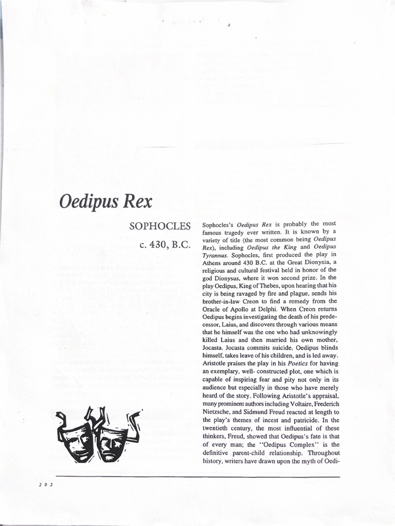 Oedipus Rex | PDF