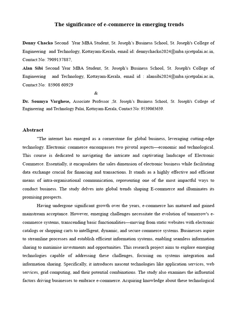 Denny and Alan Lpi Paper Presentation Orginal | PDF | E Commerce ...