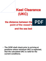 Dynamic UKC Calculation | PDF | Tide | Navigation