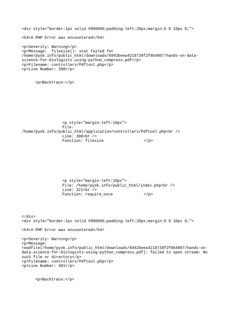 Hands on Data Science for Biologists Using Python Compress (1) | PDF