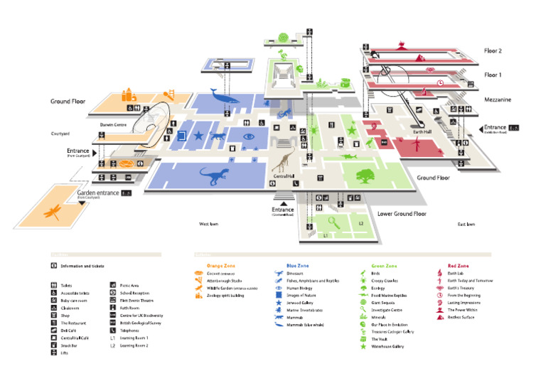 Natural History Museum Map | PDF